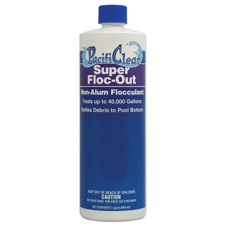 Pacifi Clear Super Floc-Out 1 quart F071001012PC | Zoro